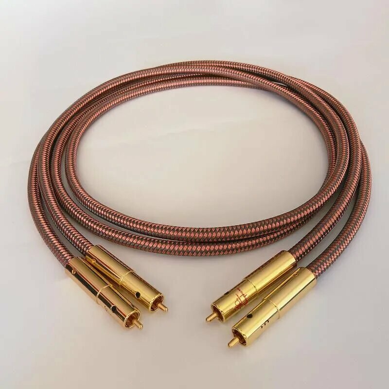 Accuphase Аудиокабель RCA/RCA, 2 м, золотой