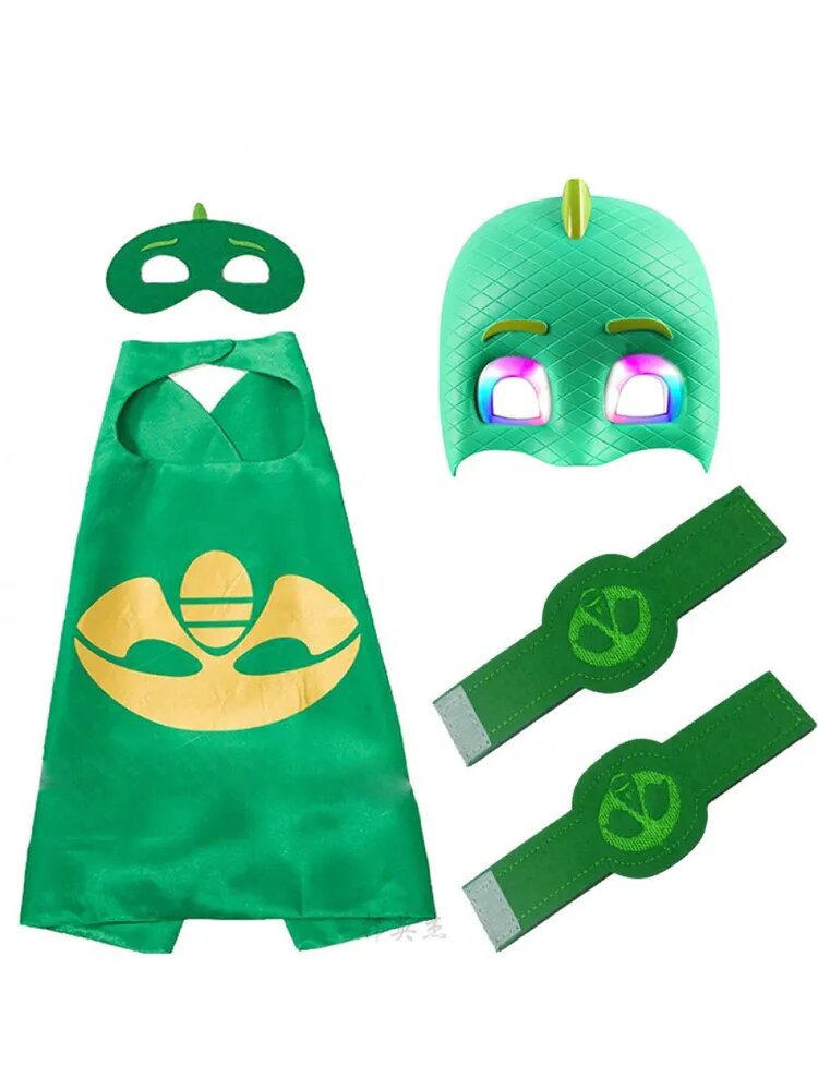 Герои в масках игрушки PJ Masks, Костюмы для детских праздничных представлений 17