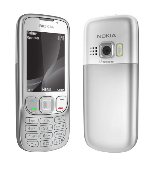 Мобильный телефон Nokia 6303i, моноблок, с радио, 3.2 Мп, FM-радио, белый