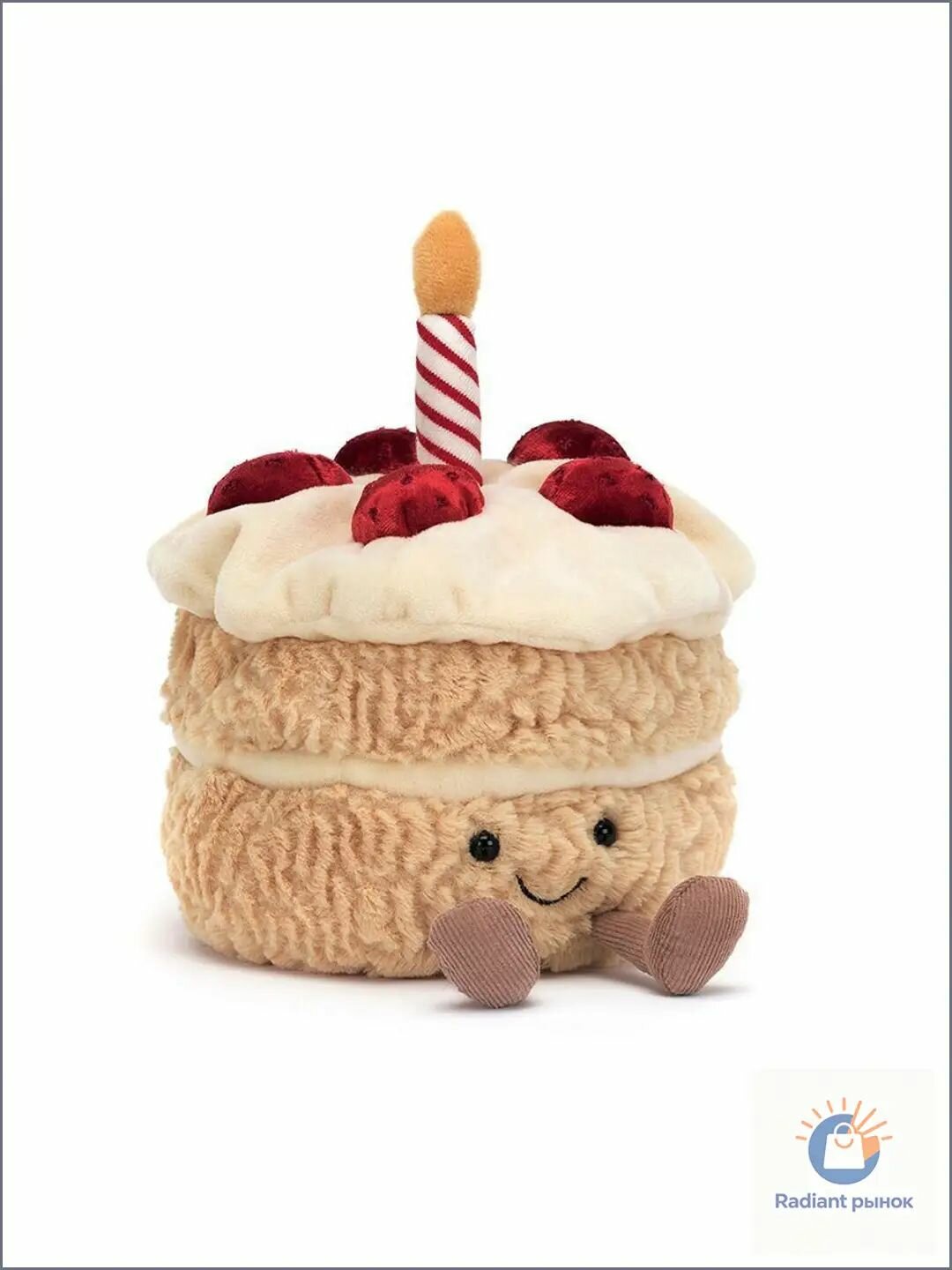 Мягкая игрушка JELLYCAT, Birthday Cak-Amuseables 16cm