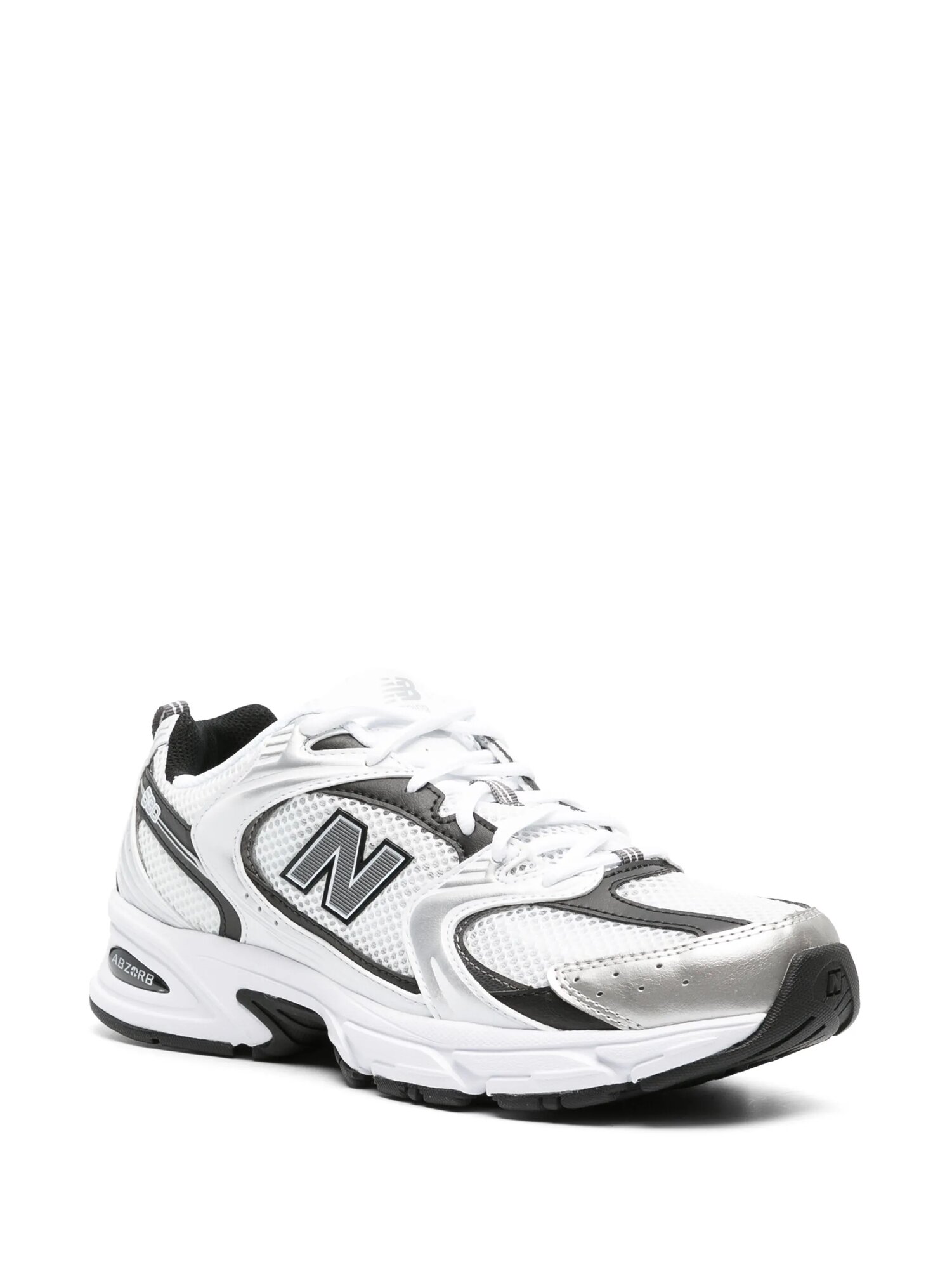 Кроссовки New Balance 37 Low, размер 9,5 US, бежевый/белый — фото 1