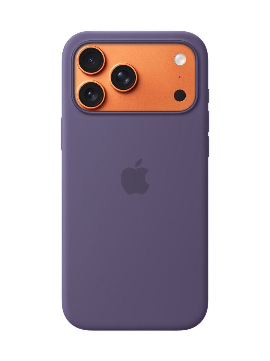 Оригинальный чехол Apple для iPhone 17 Pro Silicone Case MagSafe (фиолетовый) MGFG4ZM/A