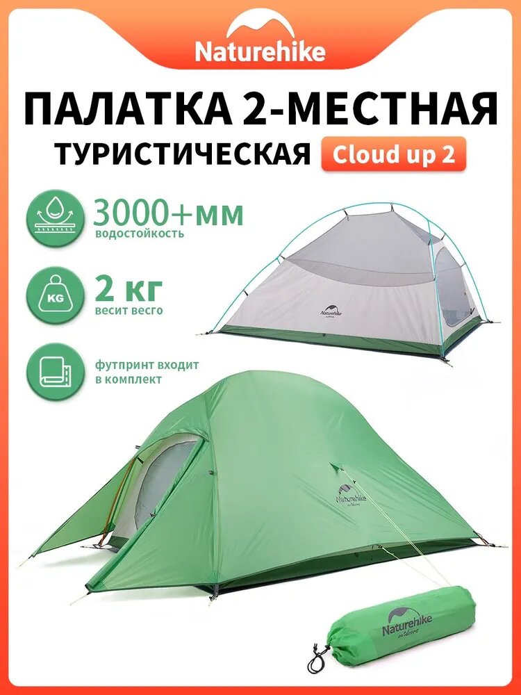 Naturehike Палатка 2-местная