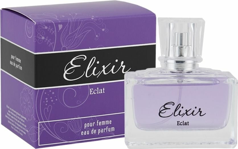 Vinci / Винчи Elixir Eclat Парфюмерная вода женская, с цветочным зеленым ароматом, 50мл