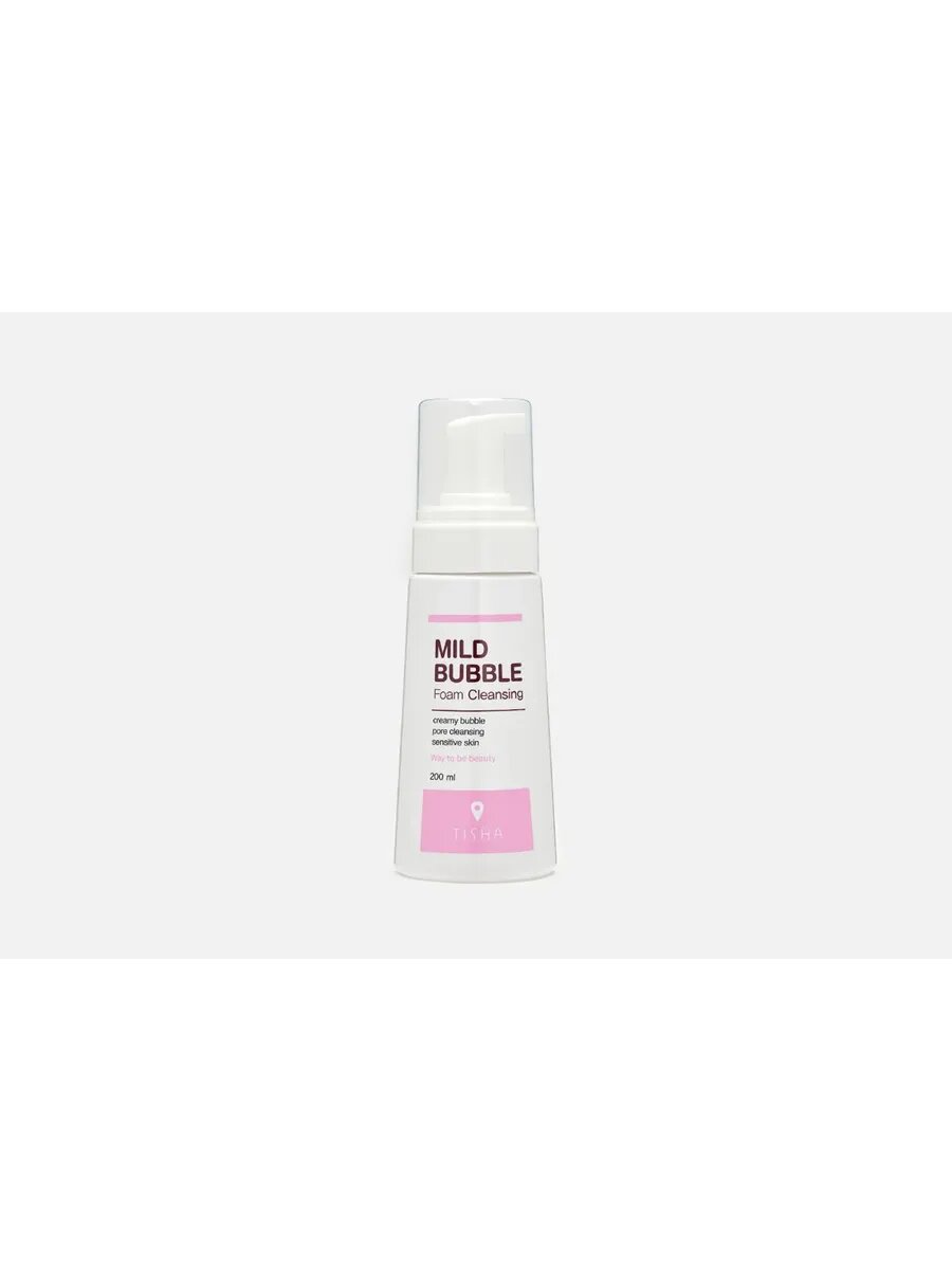 TISHA Mild Bubble foam cleansing пузырьковая пенка 200мл