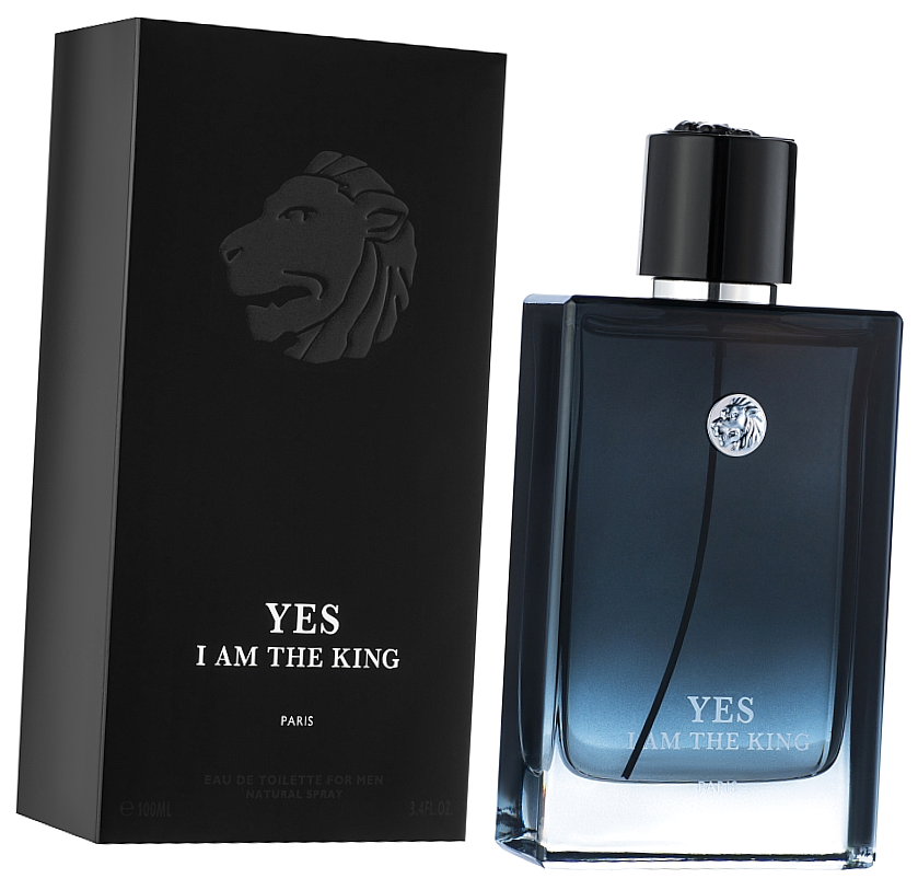 Мужской парфюм Geparlys Yes I Am The King 100 мл / Гепарлис Йес Ай Эм Зе Кинг