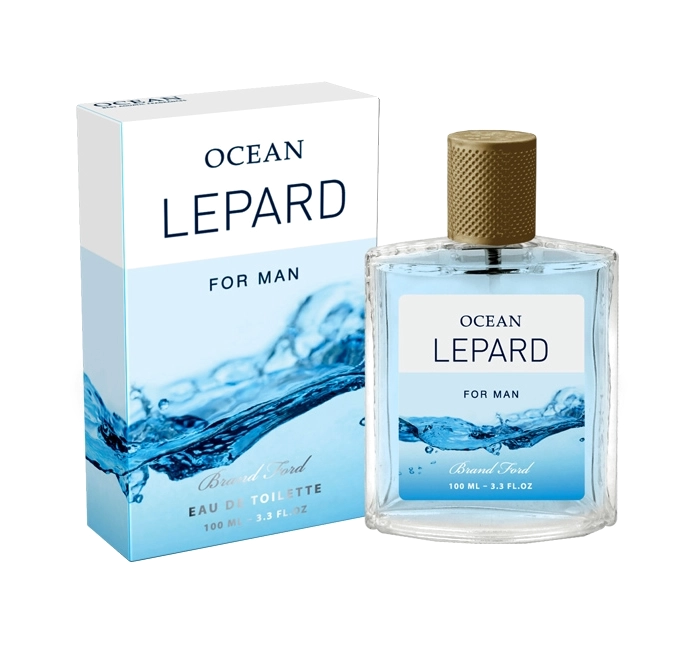 Мужской аромат Ocean Lepard Delta Parfum 100 мл / Дельта парфюм Океан Лепард