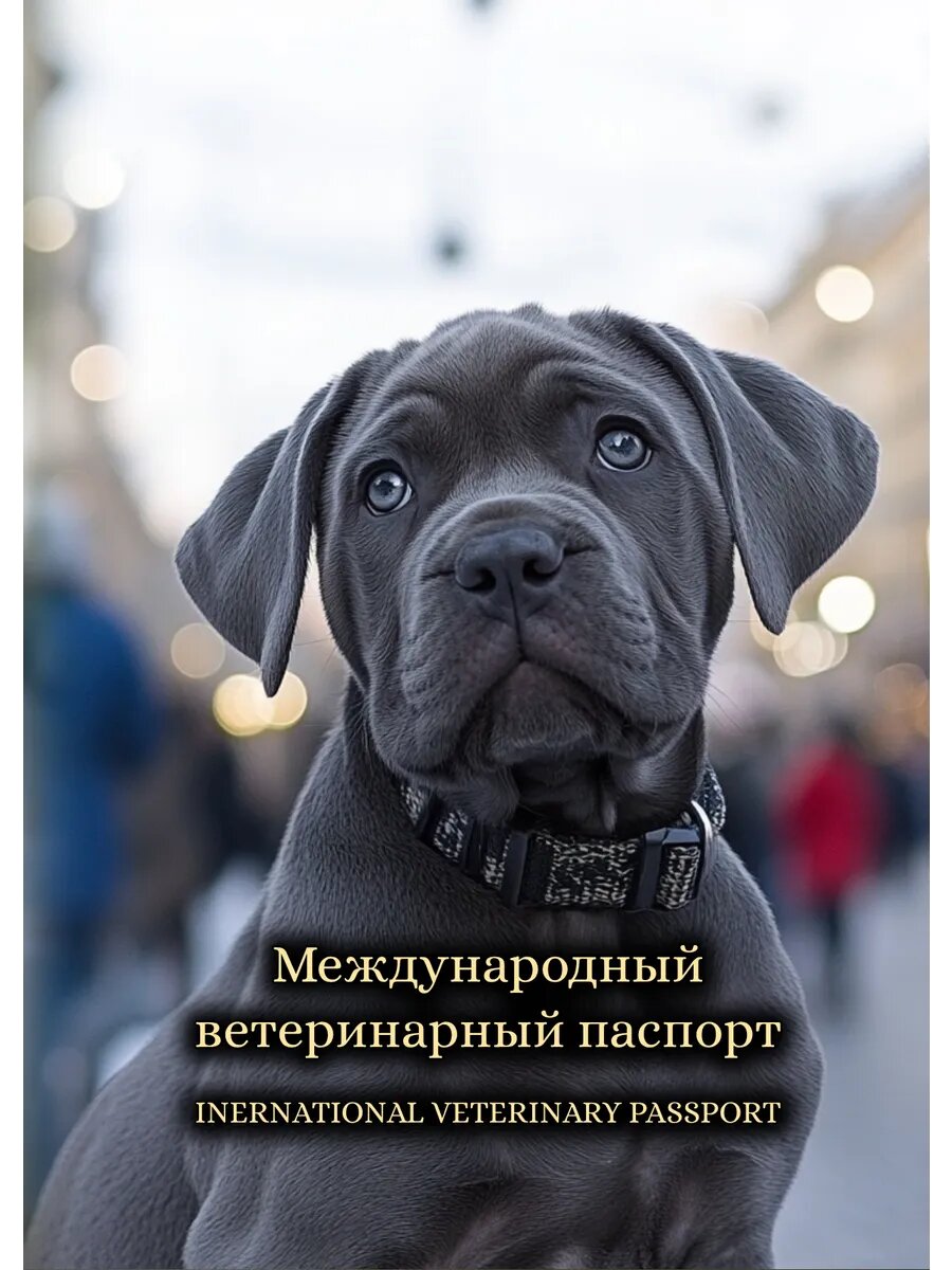 Международный ветеринарный паспорт ветпаспорт кане-корсо