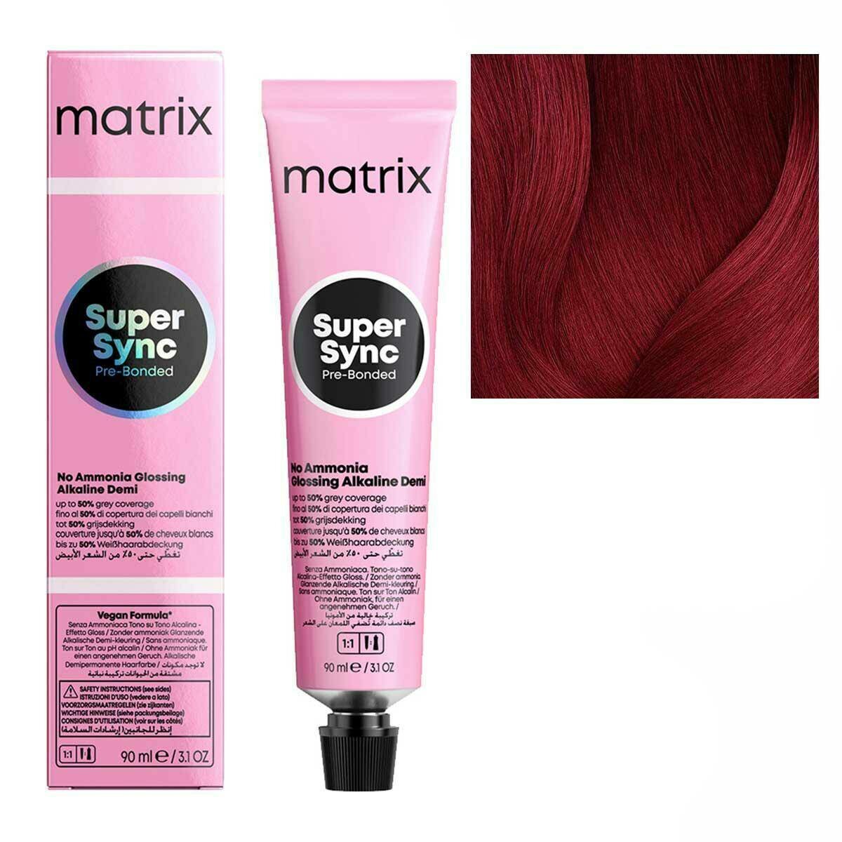Matrix SoColor SYNC HD-RV - Красно-перламутровый 90 мл