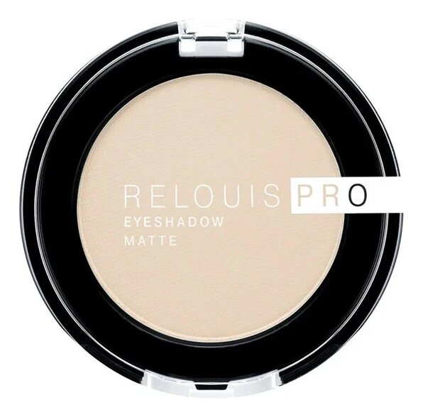 Relouis Pro Eyeshadow Matt Тени для век матовые, тон 11 Ivory, 3 г