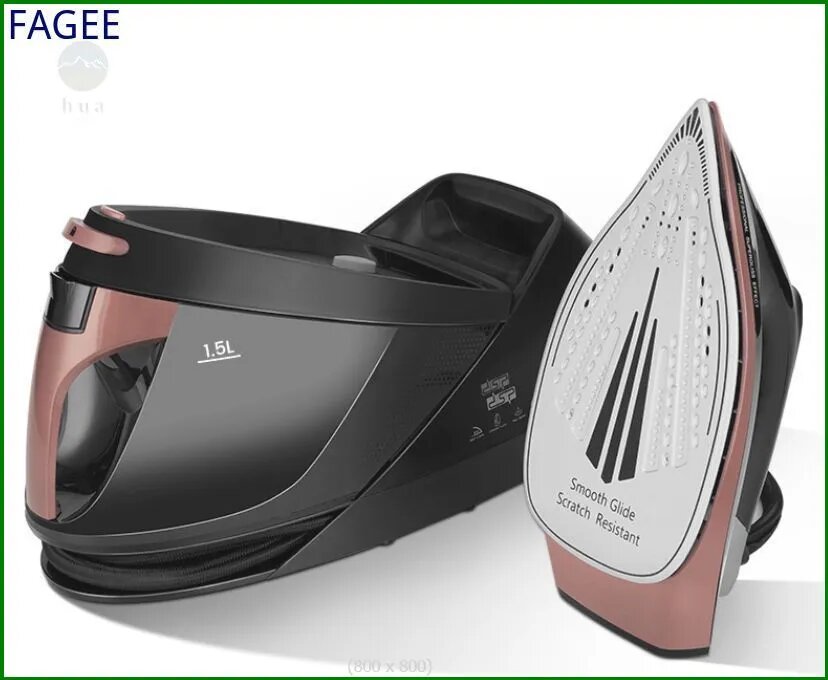 Парогенератор Braun CareStyle 7 Pro IS7286BK, коричневый, черный