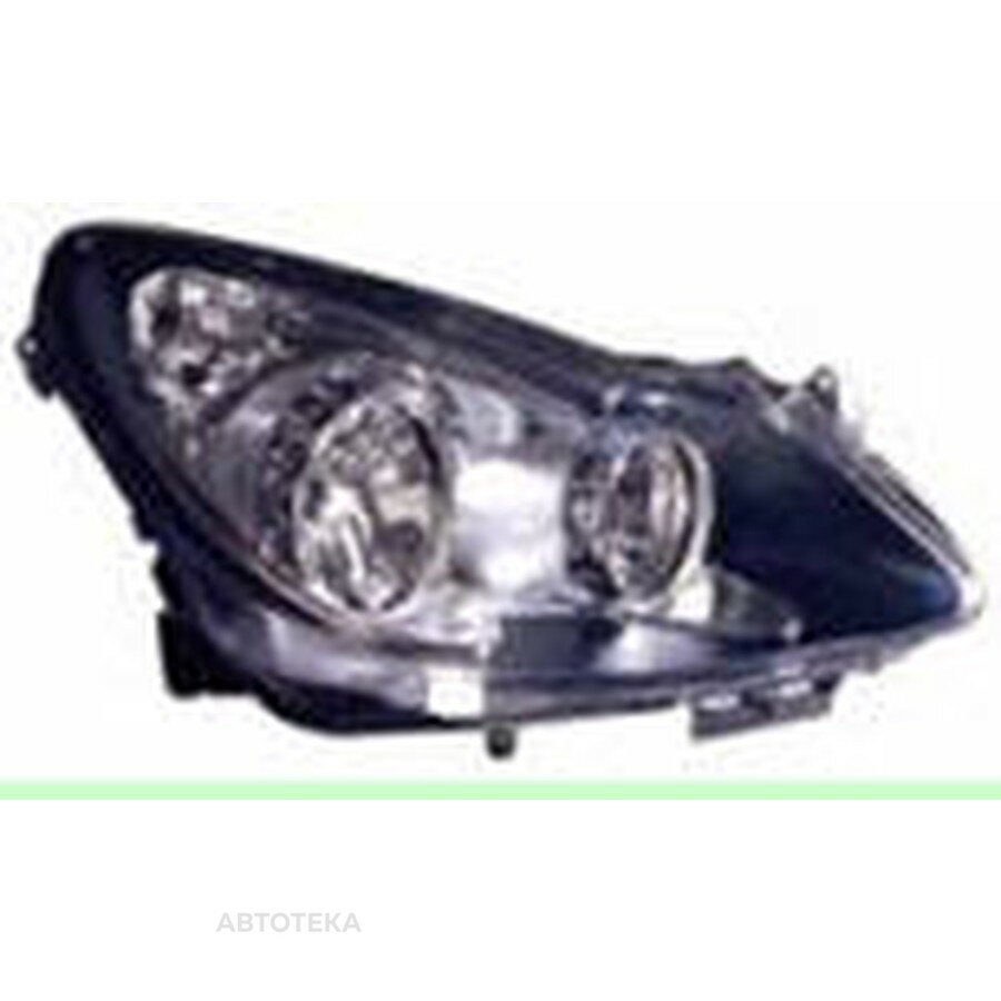 Фара OPEL CORSA D -07 (чёрный) прав. DEPO 4421152RLDEM2