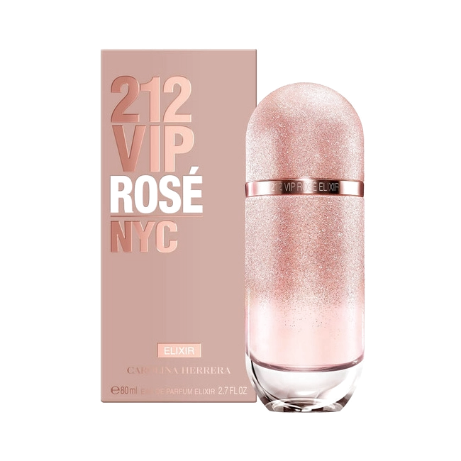 212 Вип Роуз Эликсир женская парфюмерная вода 80 мл / Carolina Herrera 212 VIP Rose Elixir