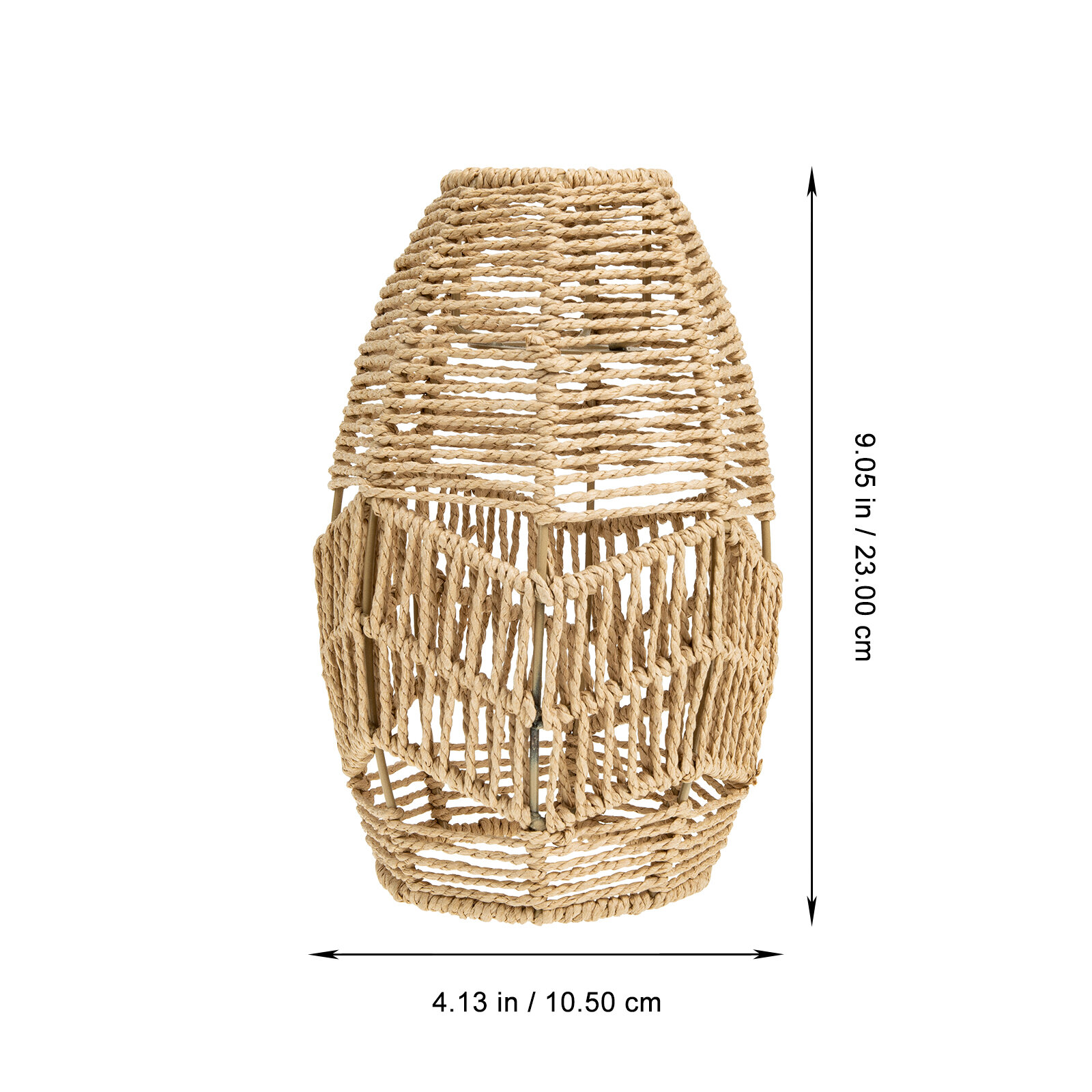 Ламповый Абажур Хаки Винтажный Абажур Для Подвесных Ламп 23x10.5Cm