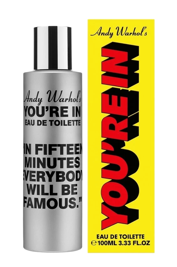 Туалетная вода унисекс Comme Des Garcons Andy Warhol In Fifteen Minutes 100 мл - Ин Фифтин Минетс