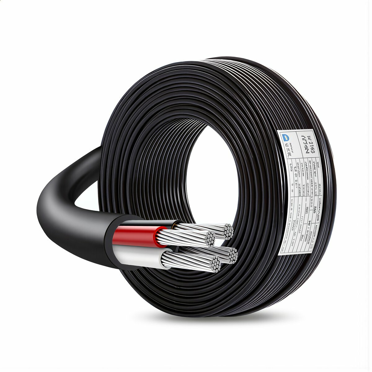 Многожильный кабель UL2464 12-28AWG с медными жилами 2-8 жил 300В ПВХ изоляция для электронных приборов бухта 300 метров