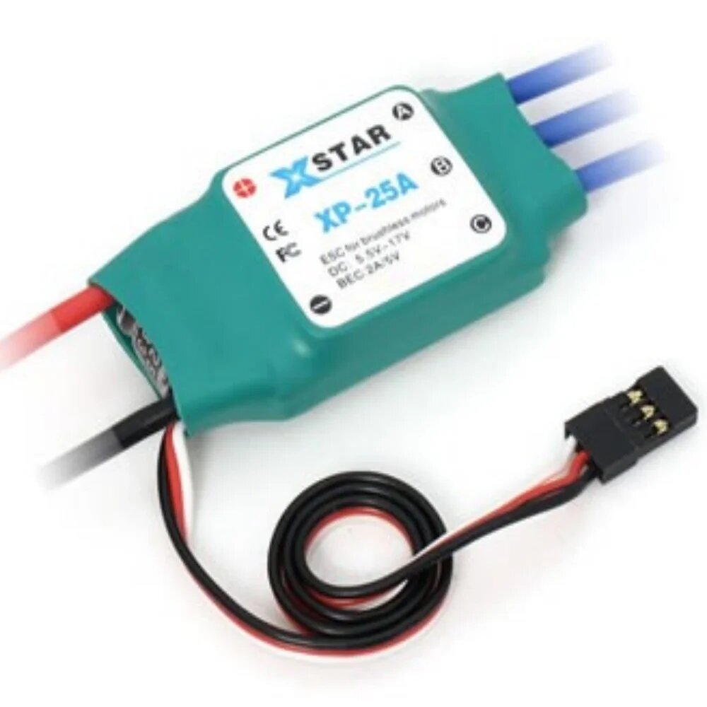 FATJAY XP-25A Бесщеточный контроллер скорости 25A
