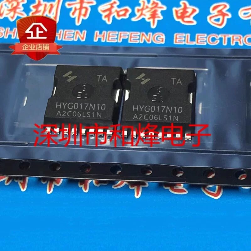 HYG017N10NS1TA,3шт./лот, MOSFET транзистор TOLL 100В 330А, для инверторов, блоков питания, силовых схем