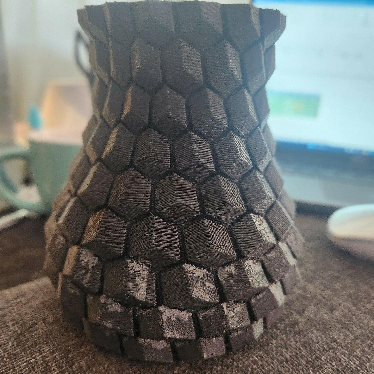 Ваза декоративная дизайнерская, 3D-печать, 3DOPRU арт. VASE-CC-c2d76292be0c