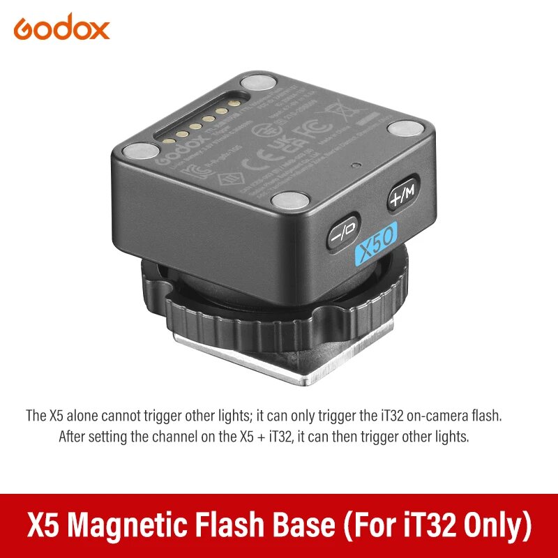 Вспышка Godox IT32 IFlash для Sony Canon Nikon Fuji X5-O