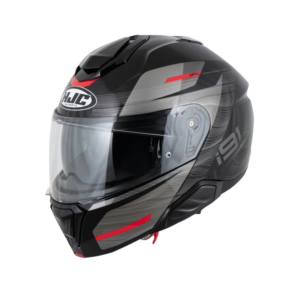 Мотошлем HJC I-91 DUSK MC1. M. Черный-серый