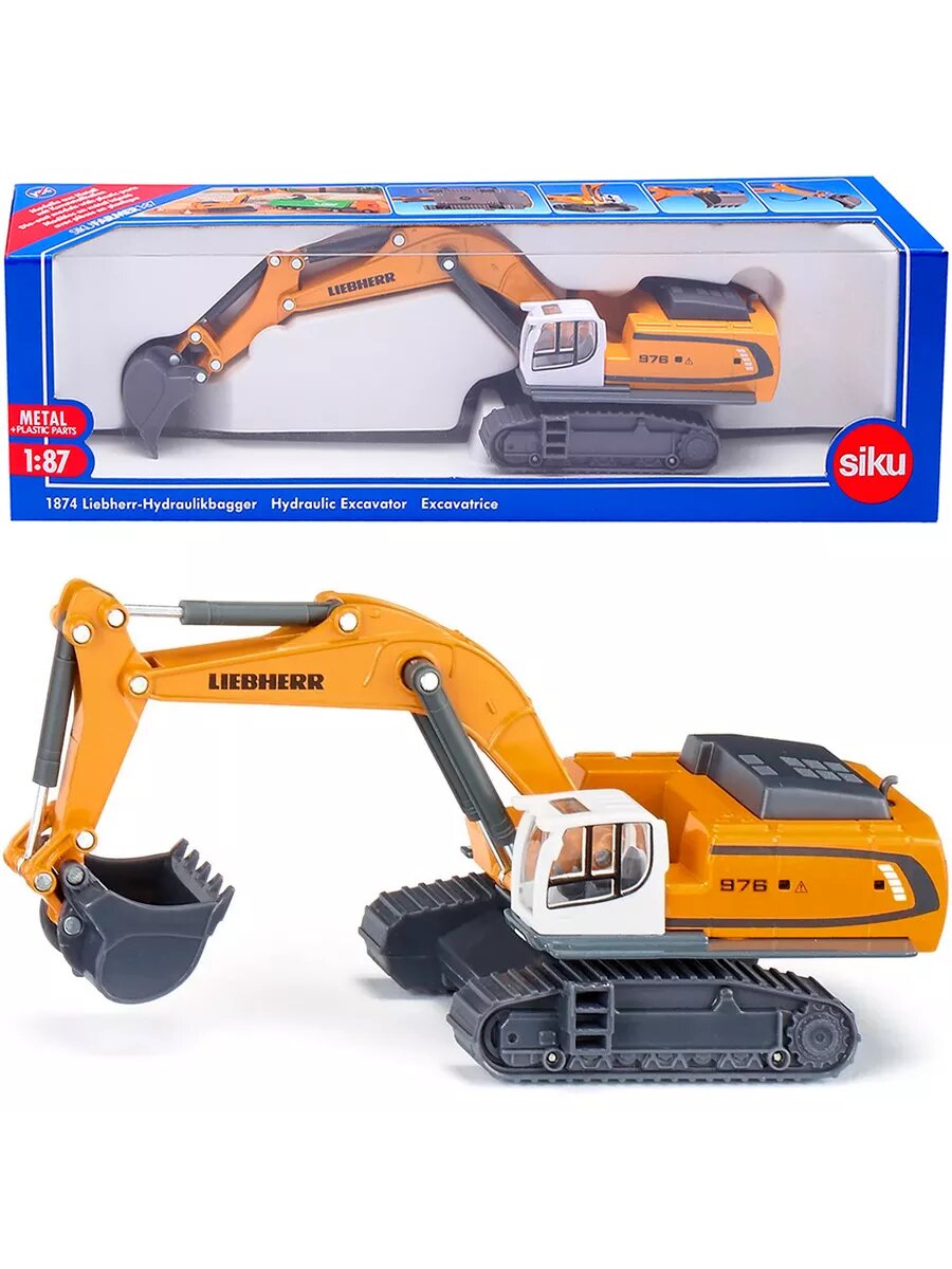 Гидравлический экскаватор Liebherr (1:87) 1874