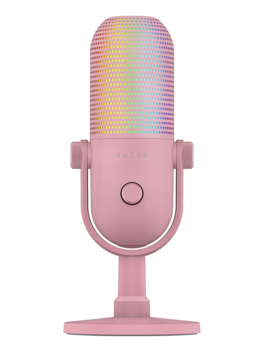 Razer Seiren V3 Chroma Микрофон игровой для стриминга, розовый