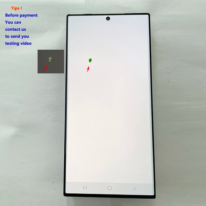 AMOLED 6,8 дюйма с дефектной точкой для Samsung Galaxy S23 Ultra LCD S918 S918B S918U Дисплей Сенсорный дигитайзер в сборе