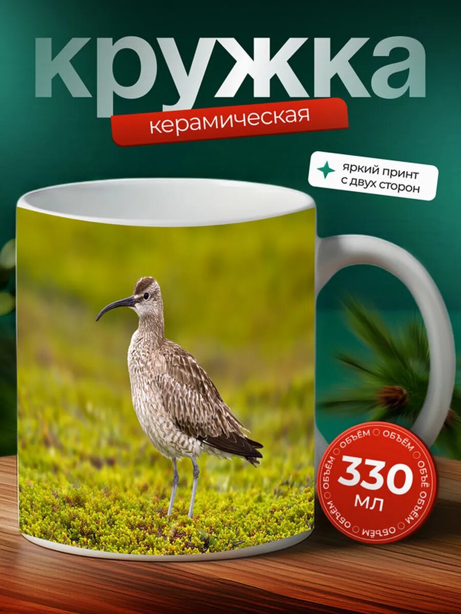 Кружка Кроншнеп птица,