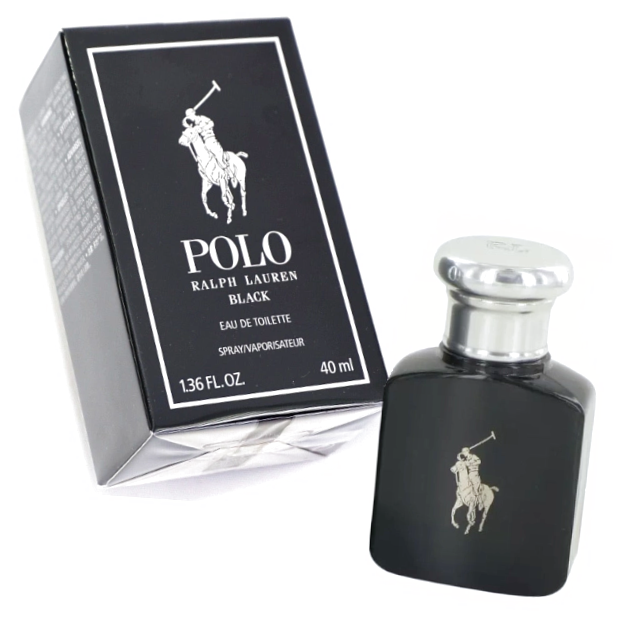 Ральф Лорен Поло Блек мужской аромат 40 мл - Ralph Lauren Polo Black туалетная вода