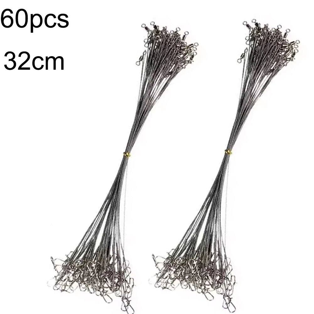 Стальные поводки для рыбалки Leadcore 60 шт. 60pcs 32cm