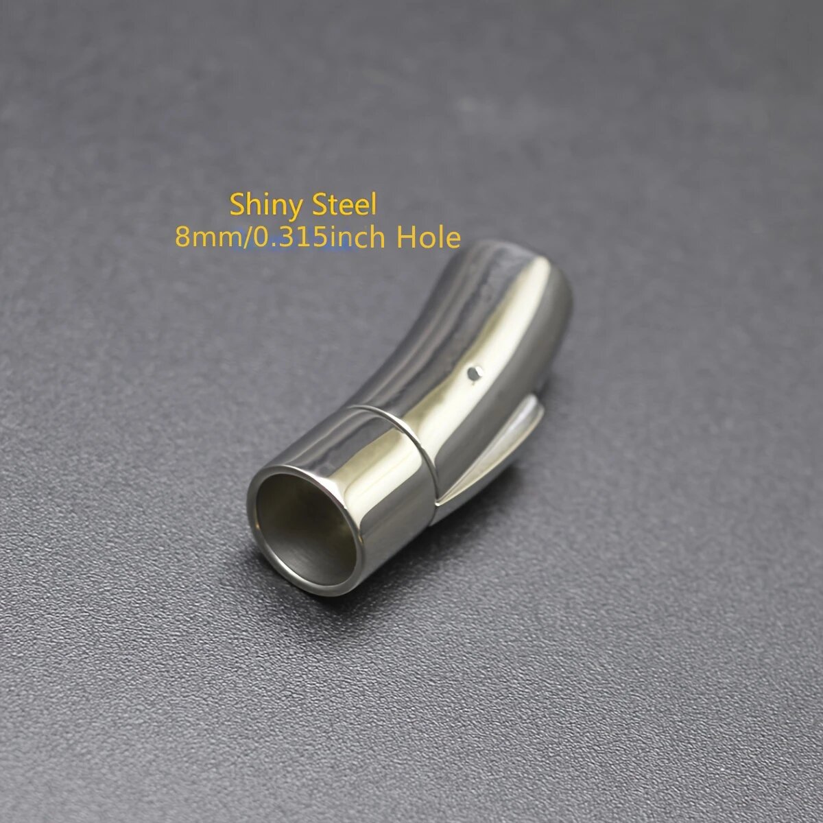 Байонетная застежка из нержавеющей стали, 8mm, Серый
