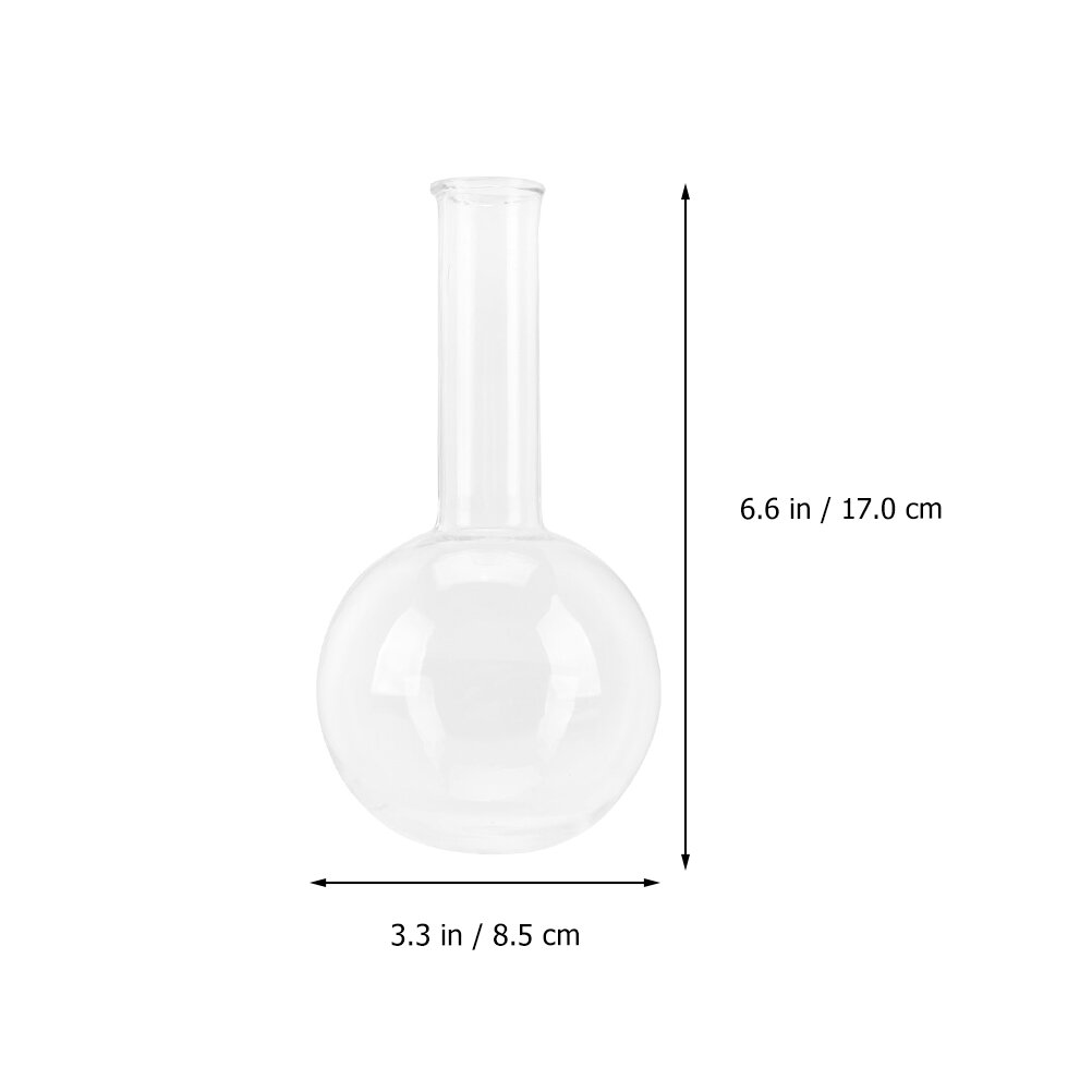 Прозрачный Флакон С Узким Горлом Для Лаборатории 3 Штуки 17X8.5X8.5CM 250ML
