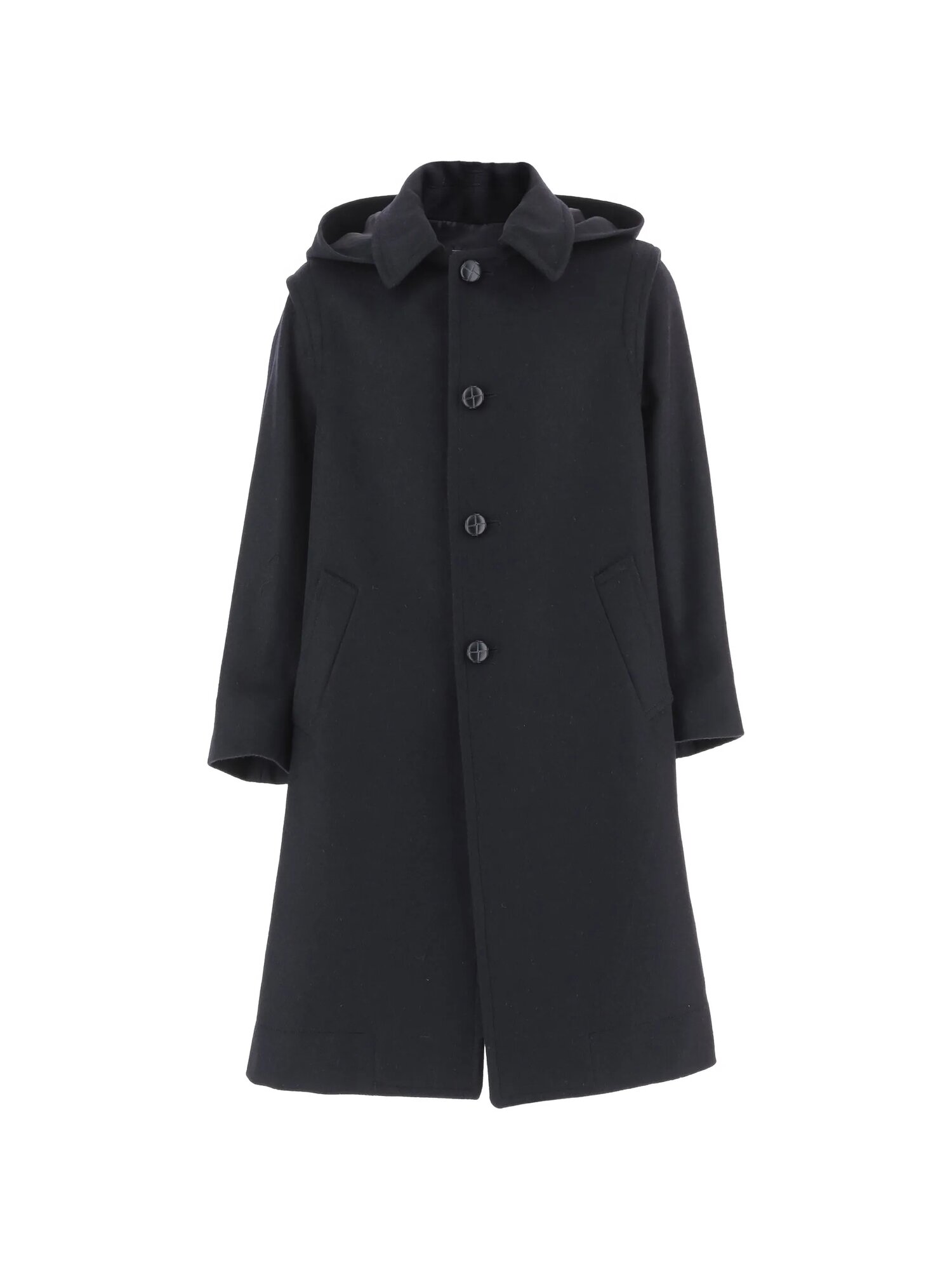 Пальто Loden hooded coat