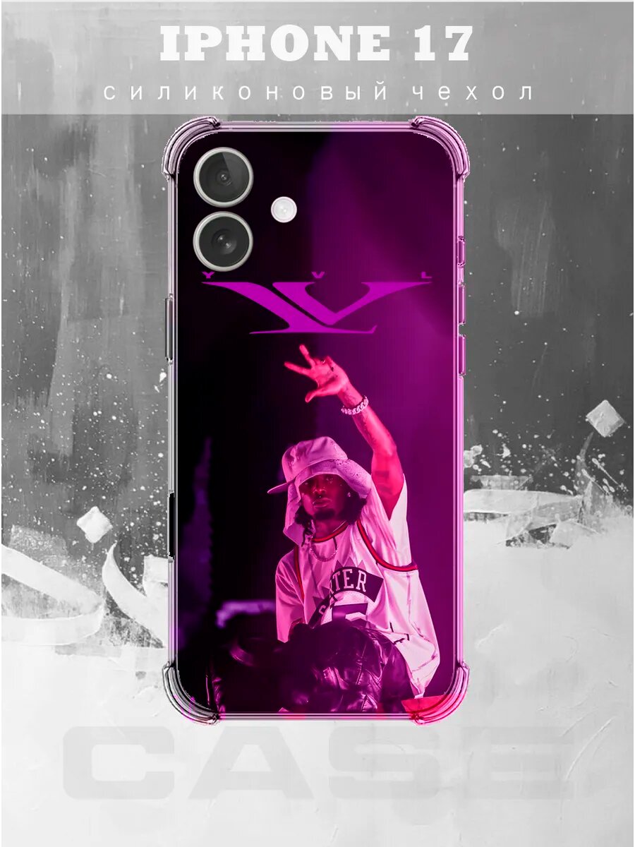 Чехол на IPHONE 17 с принтом playboi carti