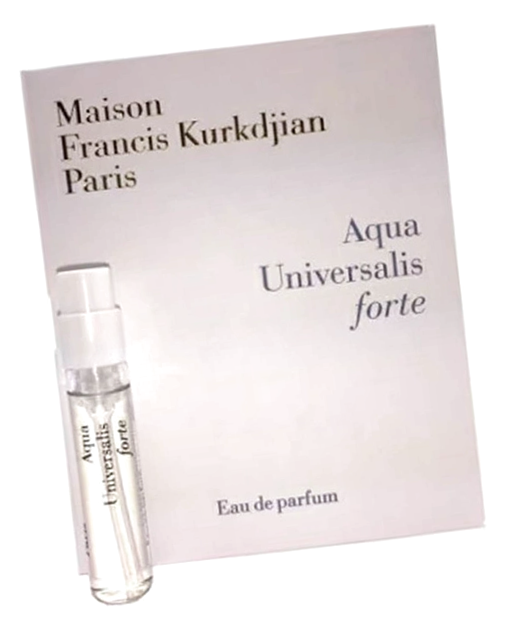 Парфюм Aqua Universalis Forte Kurkdjian 2 мл, сэмпл для мужчин и женщин