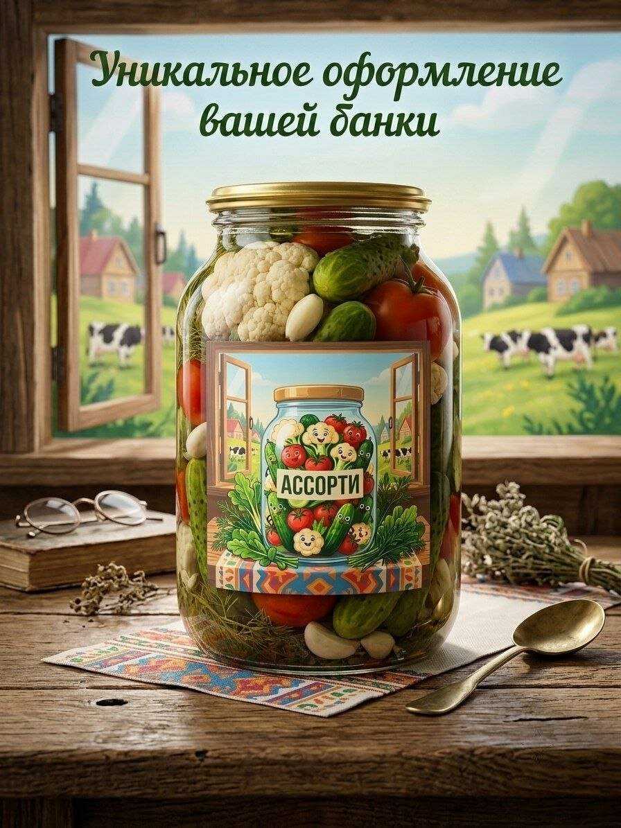 Наклейки для Консервации