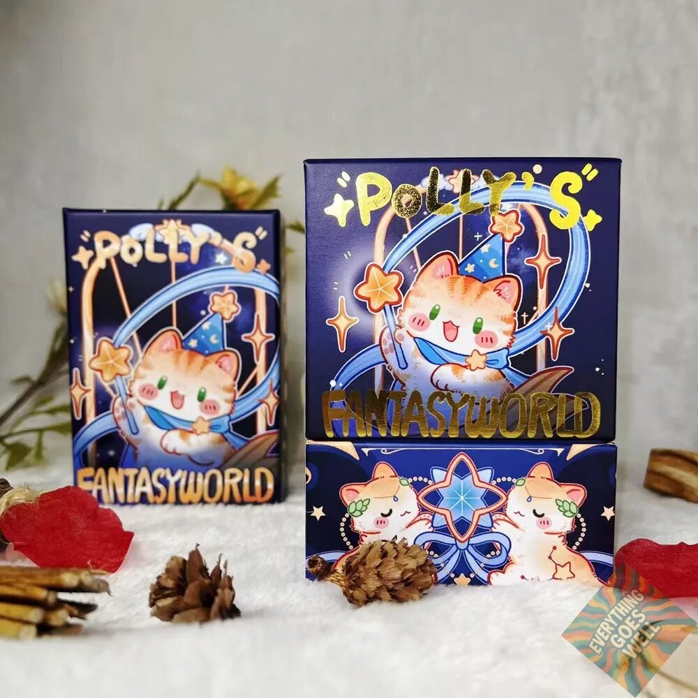 Карты таро "Polly's Fantasyworld" tarot, 78 карт, 11.2*7.5CM