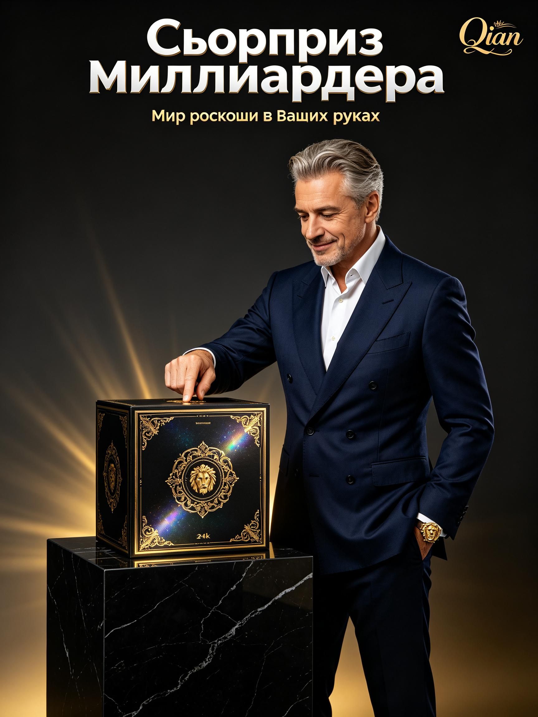 Подарочный набор Миллиардер декоративные предметы и аксессуары в тематическом стиле