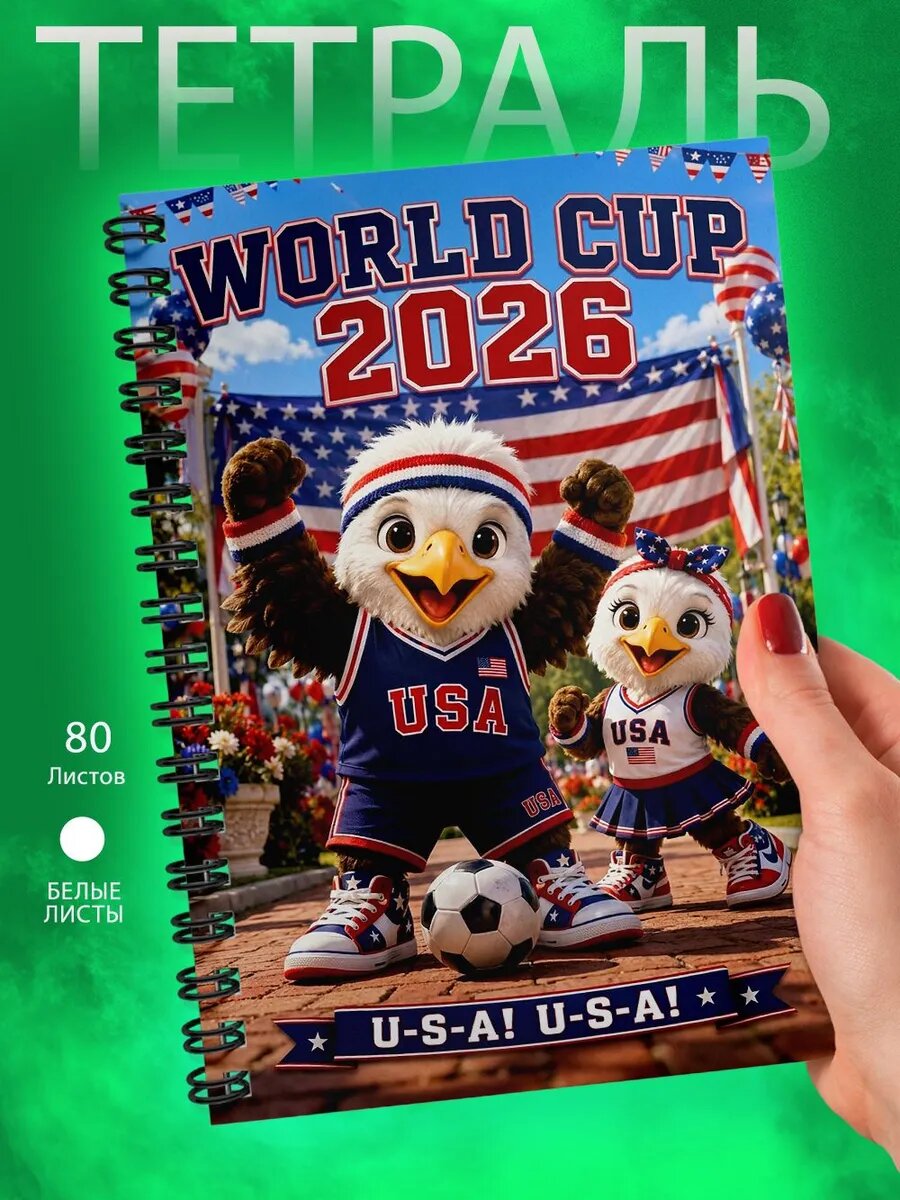 Тетрадь - Чемпионат Мира 2026 - США
