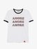 Футболка alessandro enriquez Slogan-print ringer T-shirt, размер 42, белый