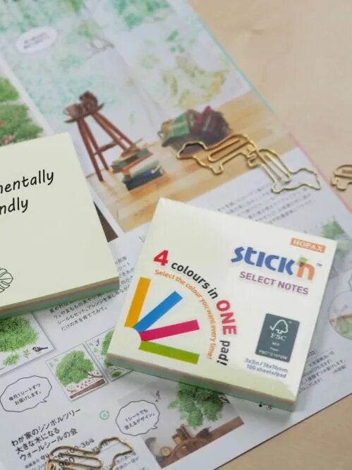 Стикеры для заметок самоклеящиеся Stick'n Magic 76x76 мм,