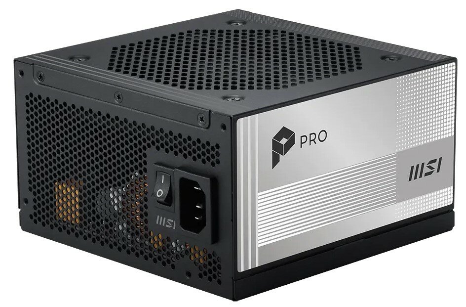Блок питания ATX 850W PRO A850PL PCIE5 MSI