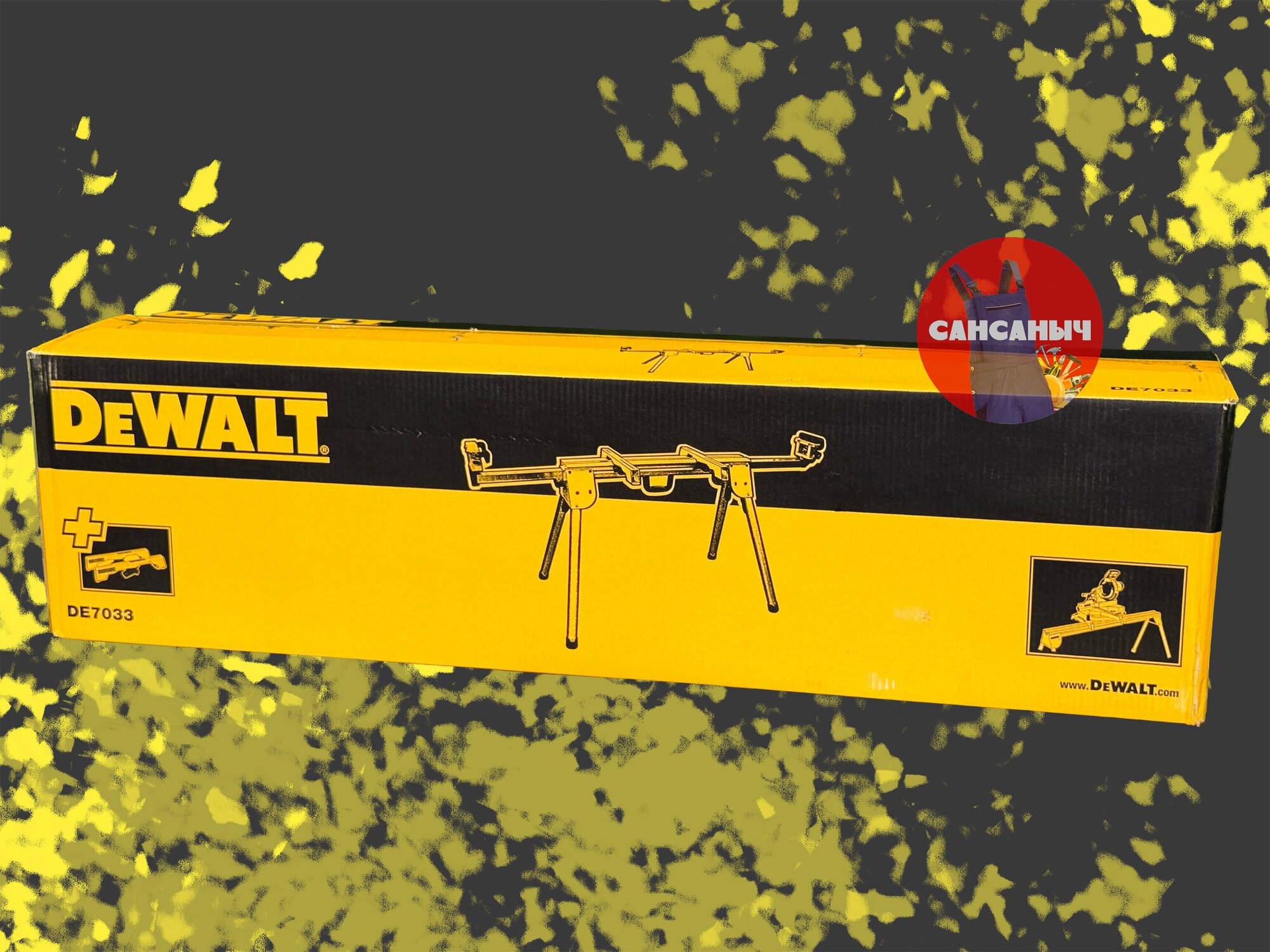 Универсальная подставка для торцовочных пил DeWALT DE7033
