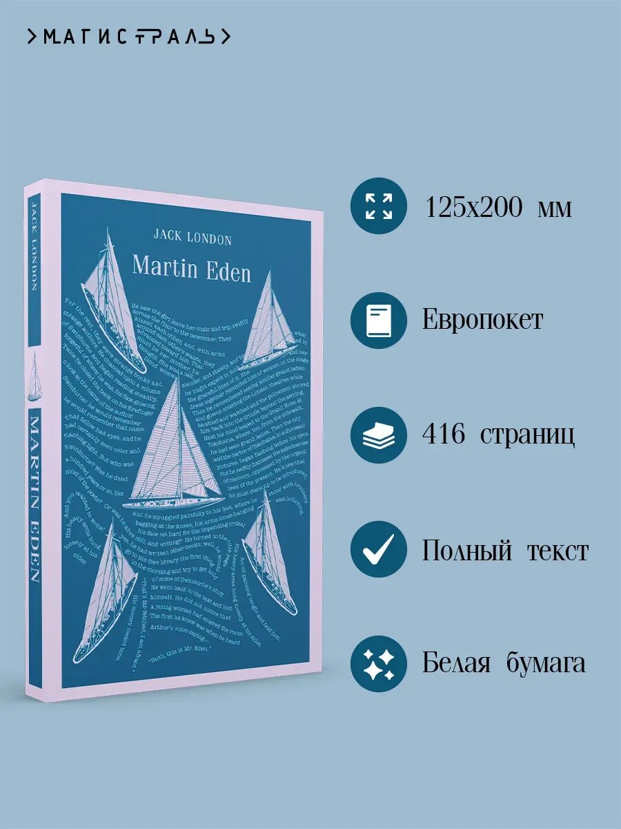 Книга Martin Eden — фото 1