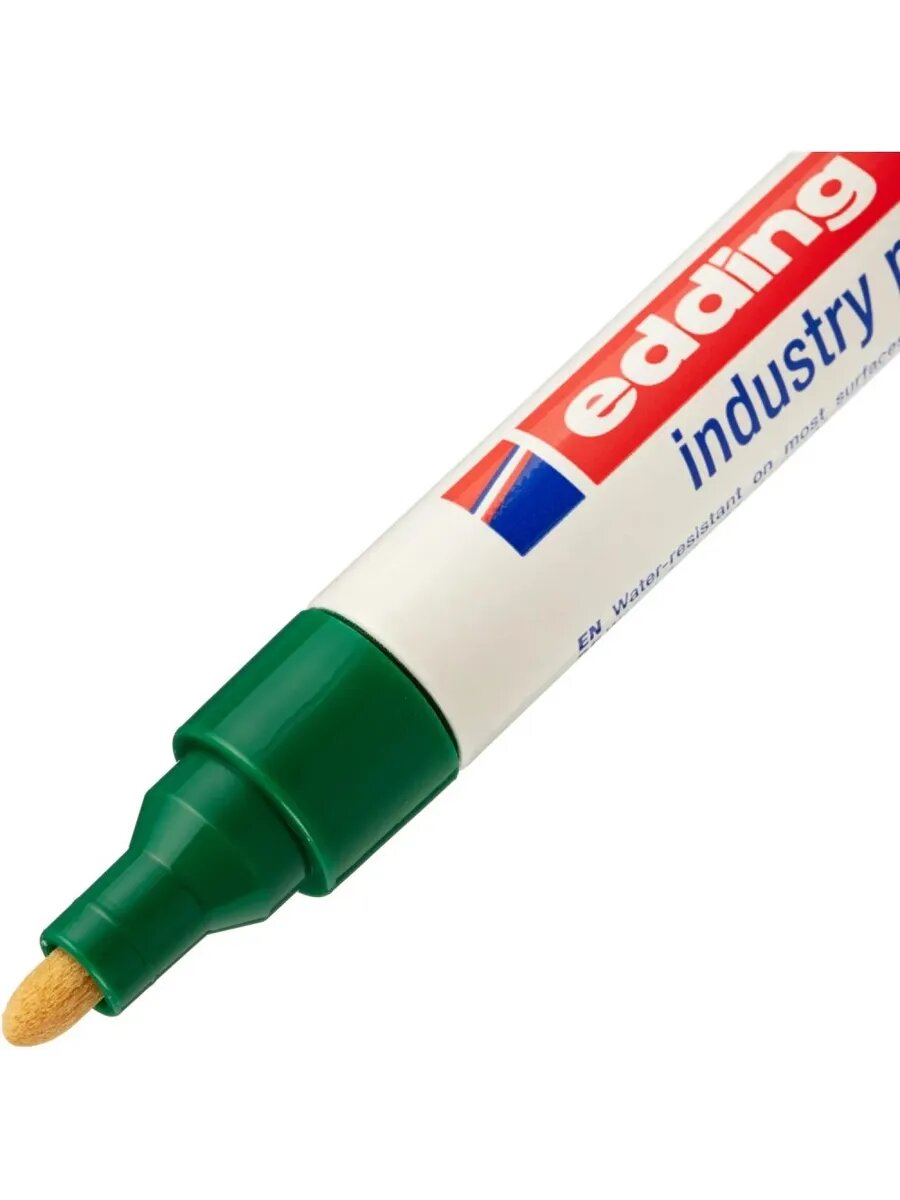 Промышленный маркер для графики, зеленый, 2-4 мм