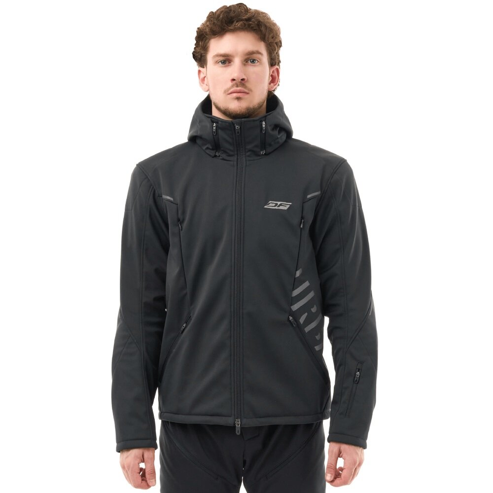 Мотокуртка Dragonfly Толстовка-Urban-Man Black. L. Черный