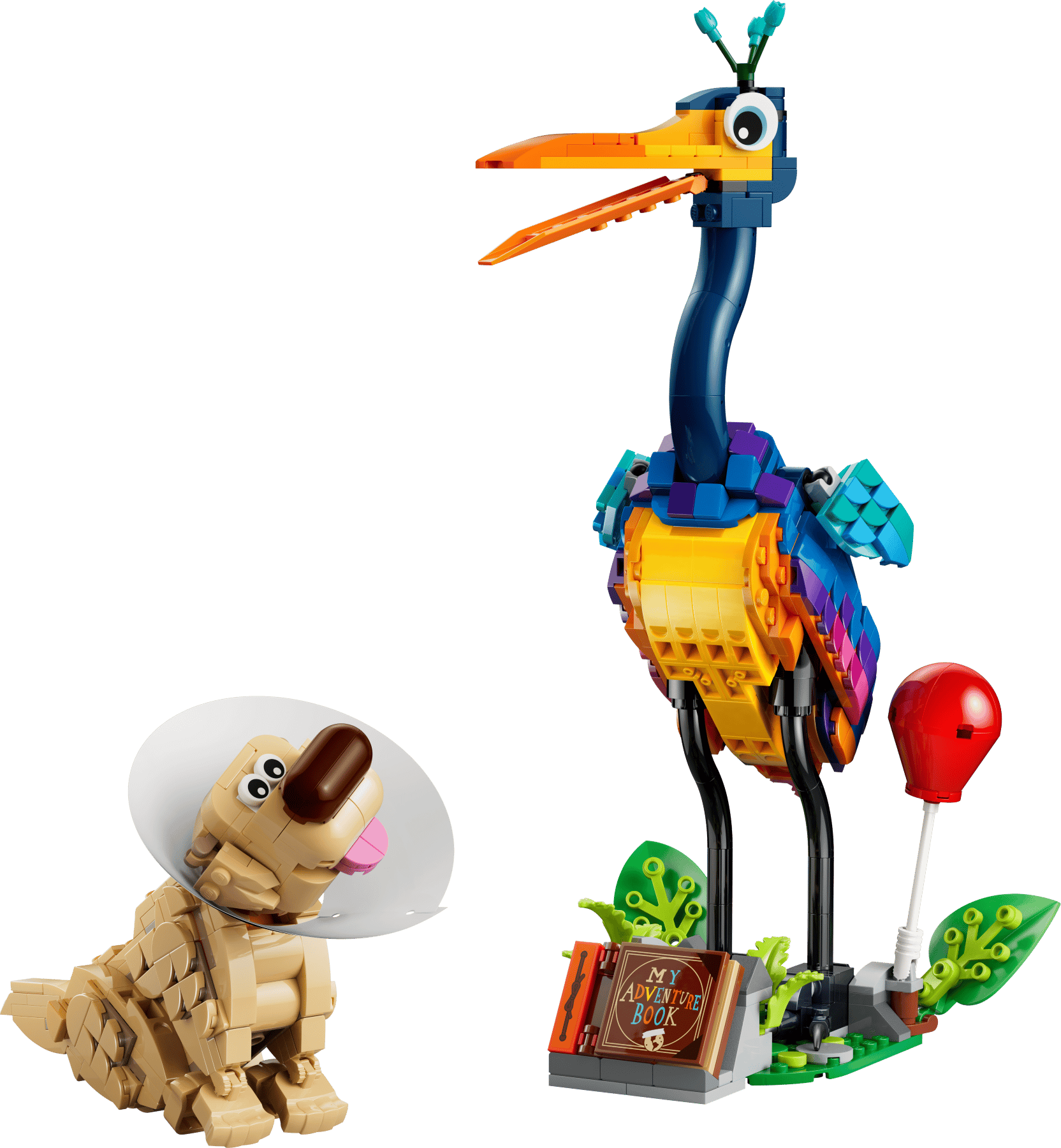 Конструктор LEGO Disney 43290 Вверх: Кевин и Даг, разноцветный, 628 дет. — фото 1