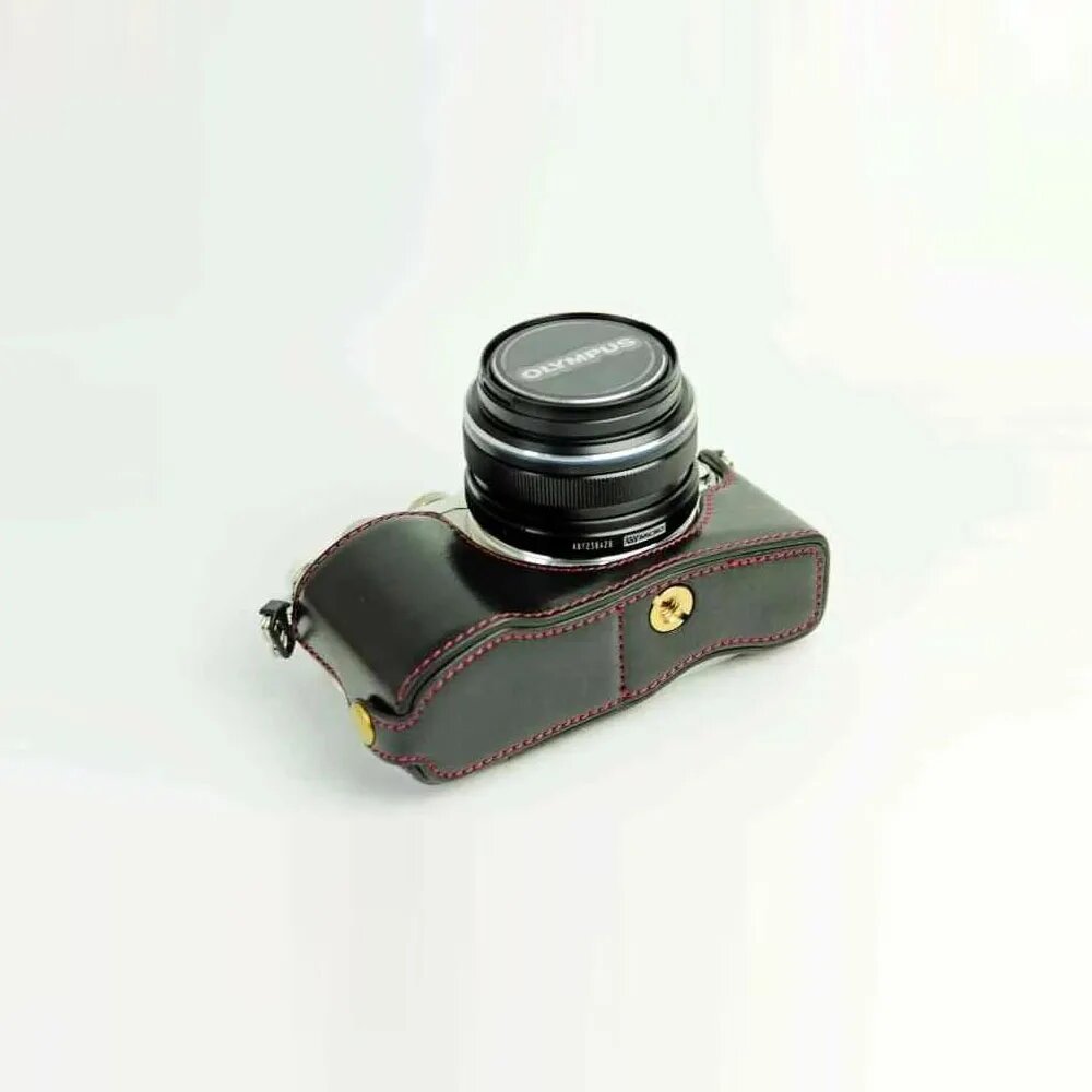 Чехол для Olympus EPL7/8/9/10 из искусственной кожи Olivemoon, Coffe — фото 1