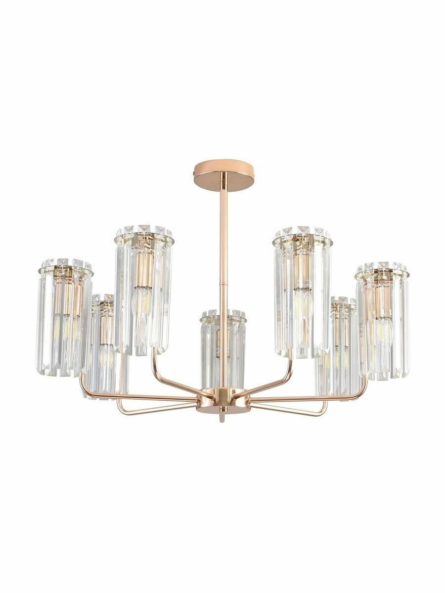 Люстра потолочная хрустальная LUMION 8347/7 FAVLA, E14, 7х40Вт